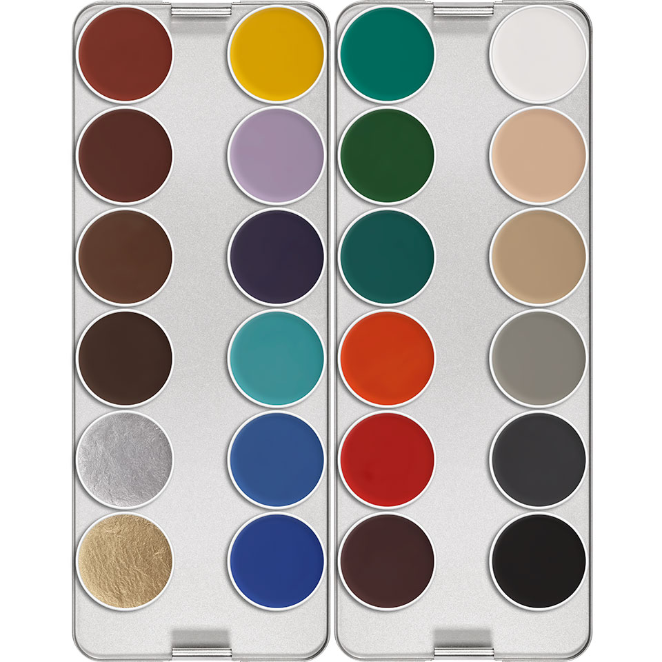 AQUACOLOR PALETTE 24 SHADE – K